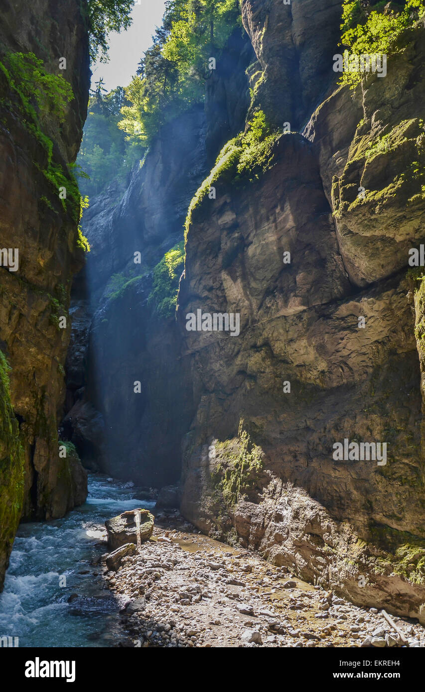 Partnachklamm partnach gorge garmisch partenkirchen bavaria hi-res ...