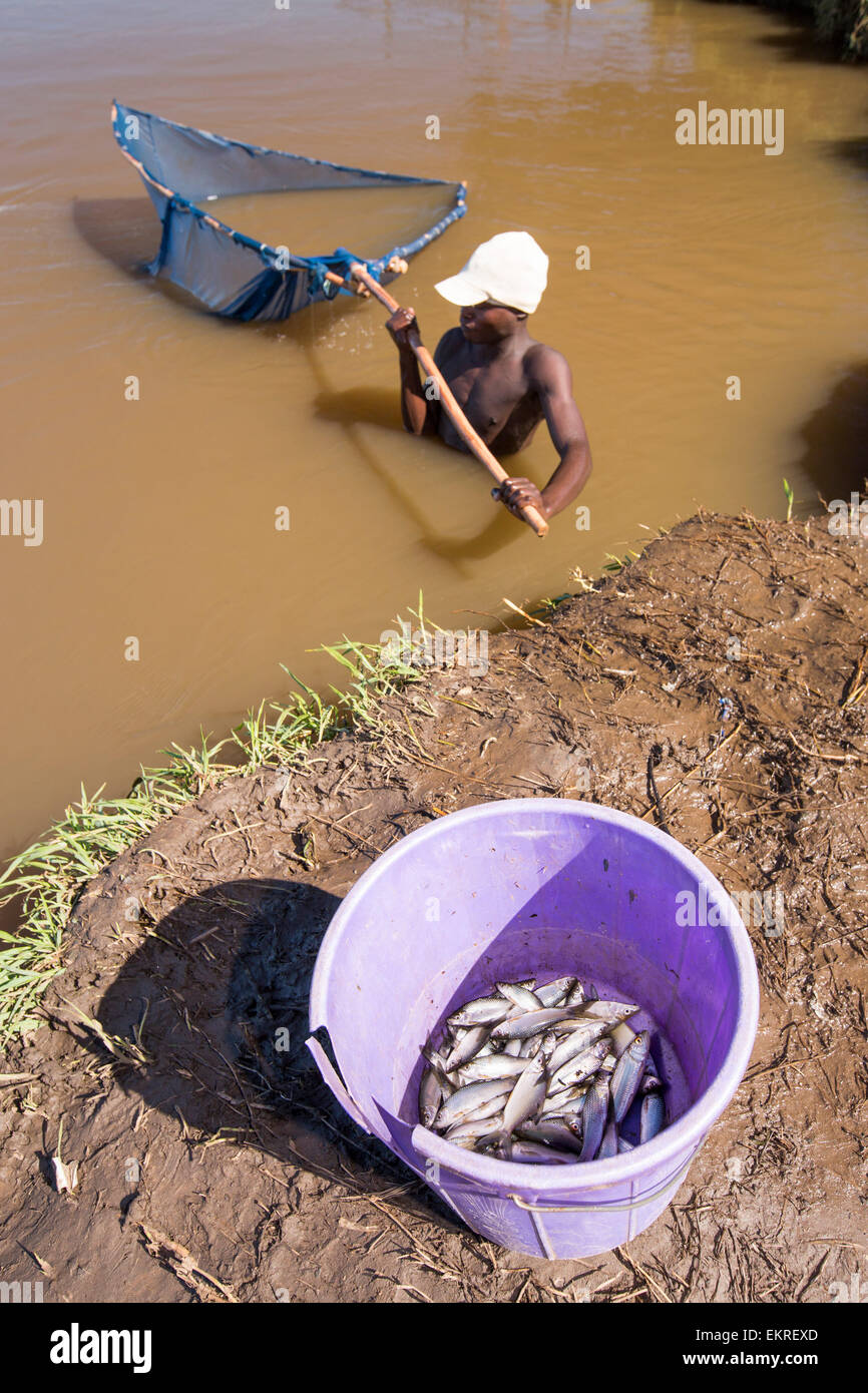 Catching water in a bucket hi-res stock photography and images - Alamy