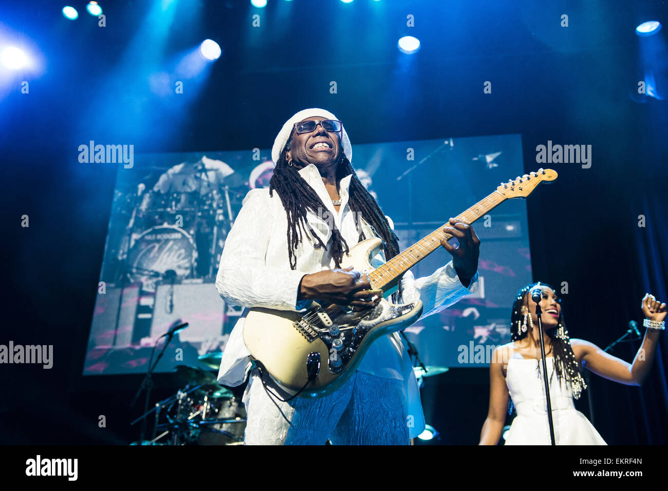 Chic featuring Nile Rodgers performing at the Indigo at The O2 for ...