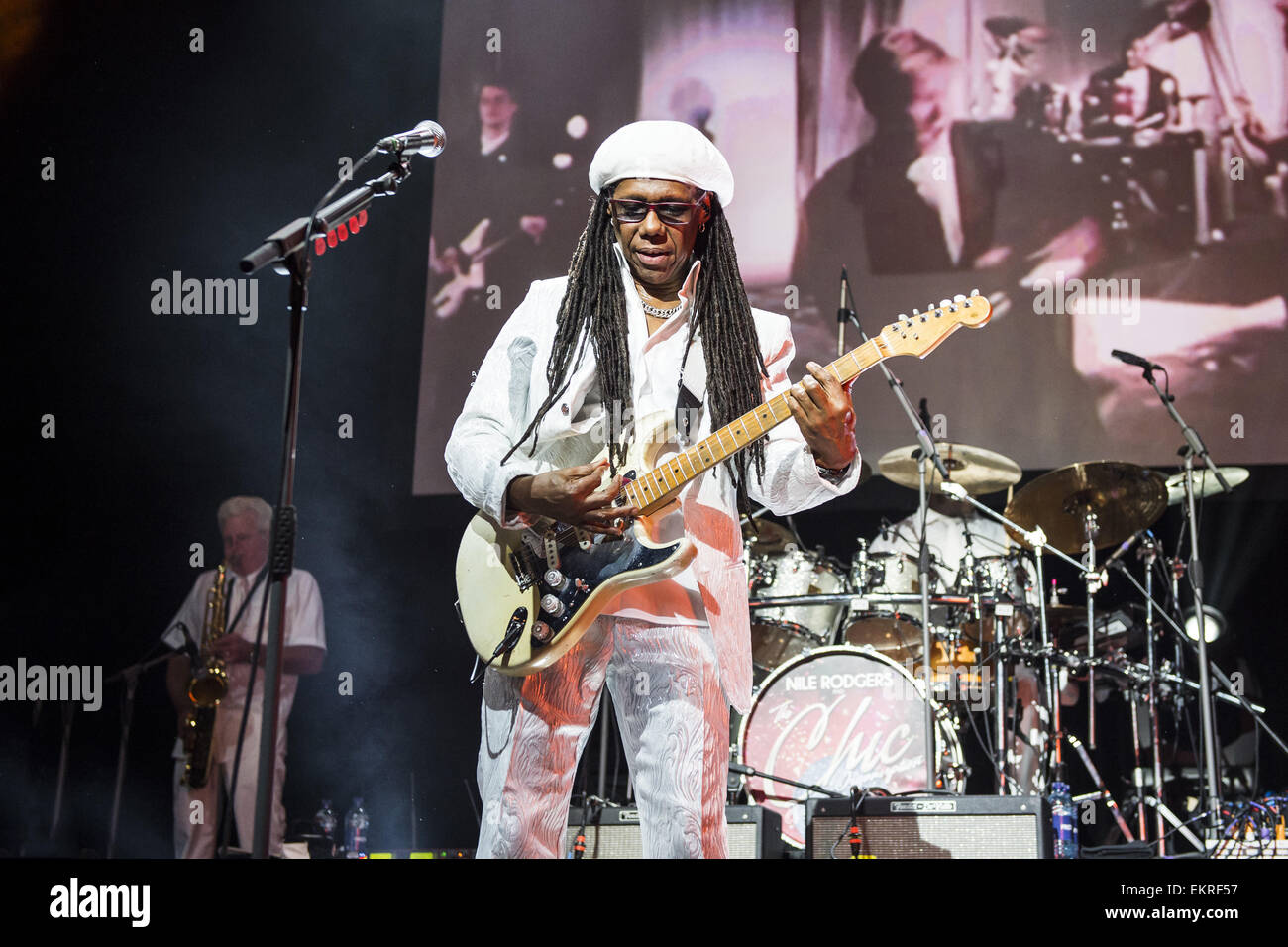 Chic featuring Nile Rodgers performing at the Indigo at The O2 for ...
