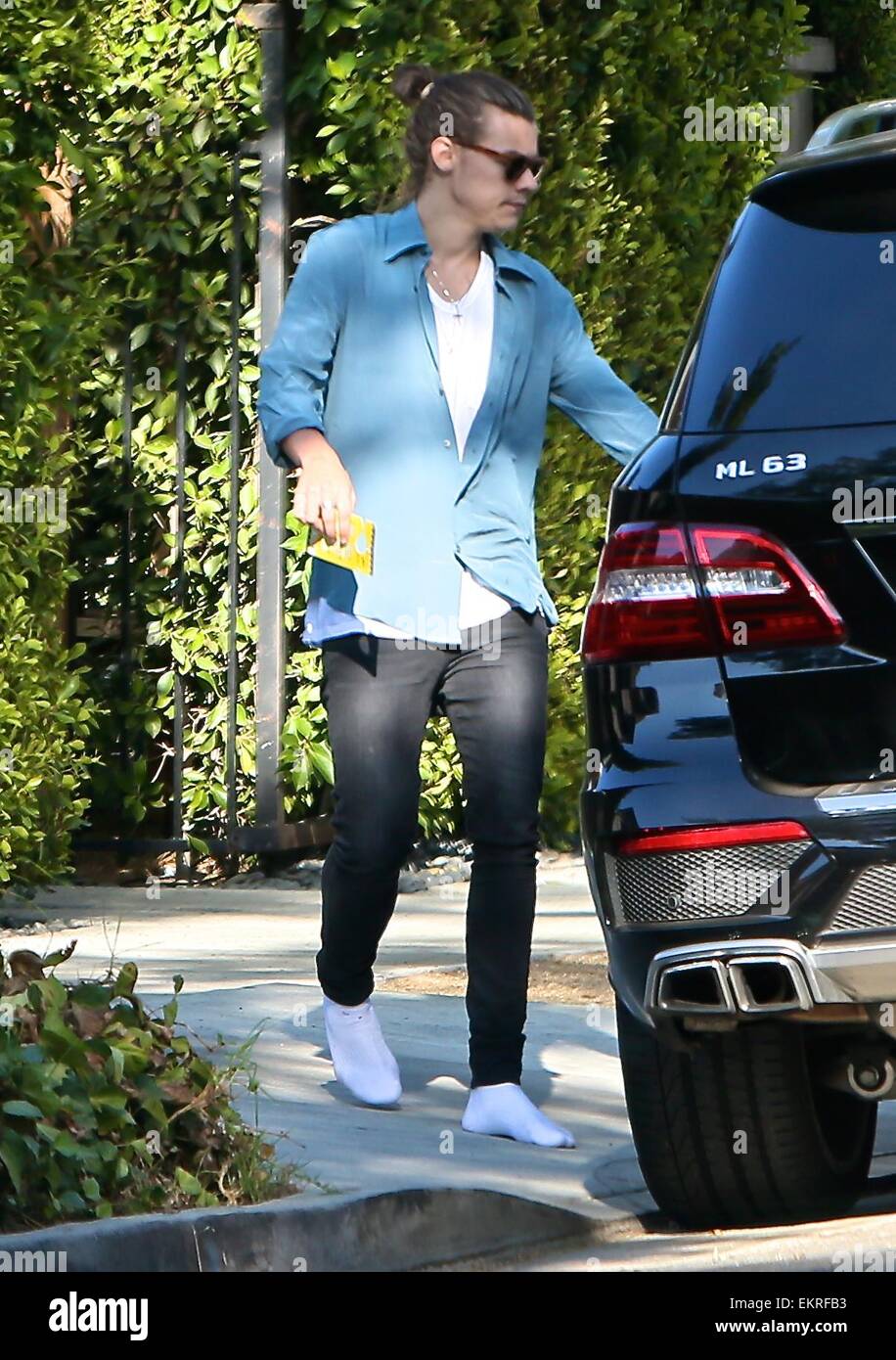 Harry Styles Back Hair