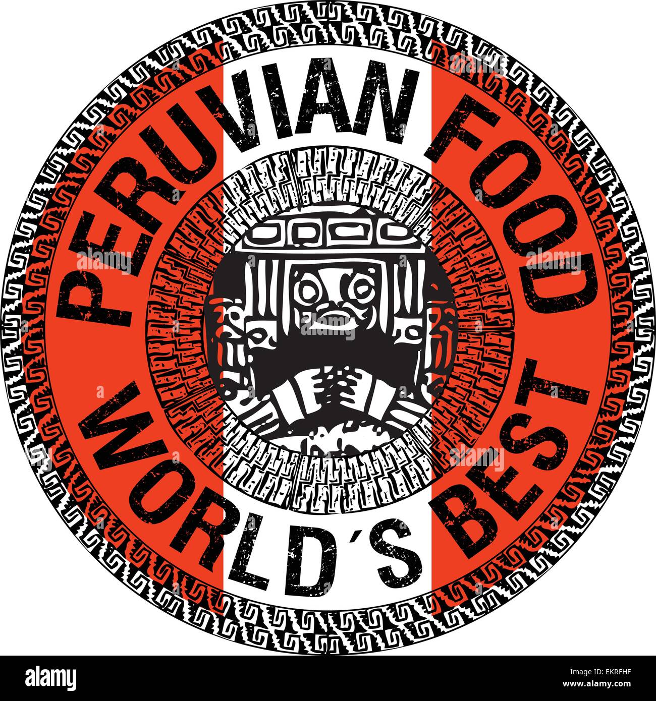 Peruvian handicraft Stock Vector Images - Alamy