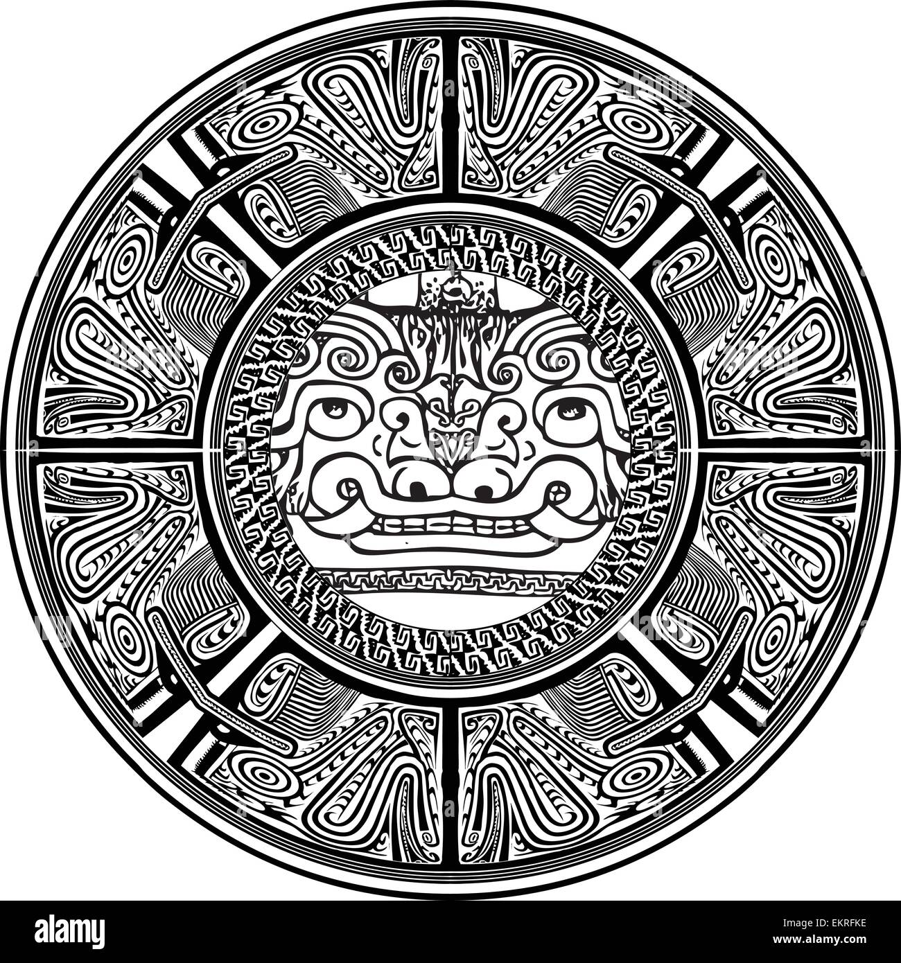 Aztec Hieroglyphics Stock Photos & Aztec Hieroglyphics Stock Images - Alamy