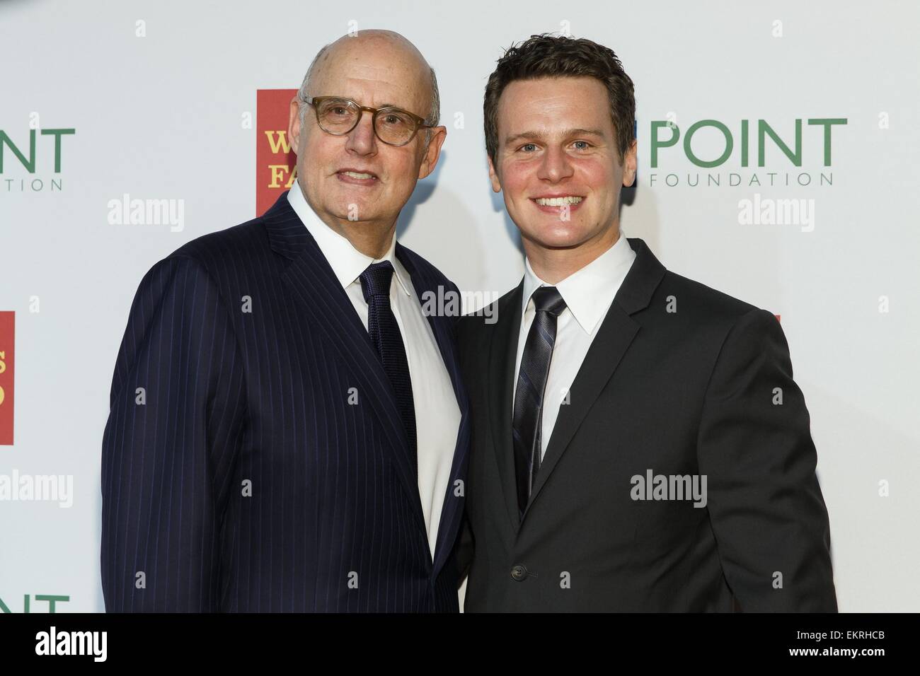 New York, NY, USA. 13th Apr, 2015. Jeffrey Tambor, Jonathan Groff at ...
