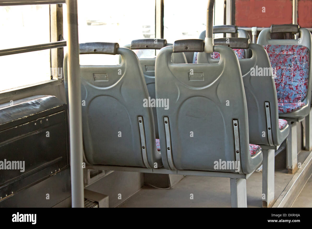 Inside city bus hi-res stock photography and images - Alamy