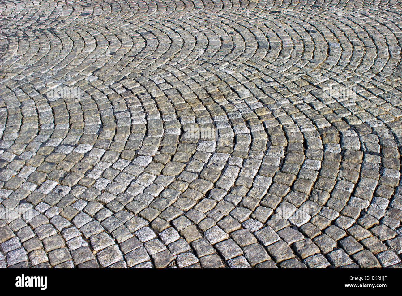 Cobble walkway texture as background Stock Photo - Alamy