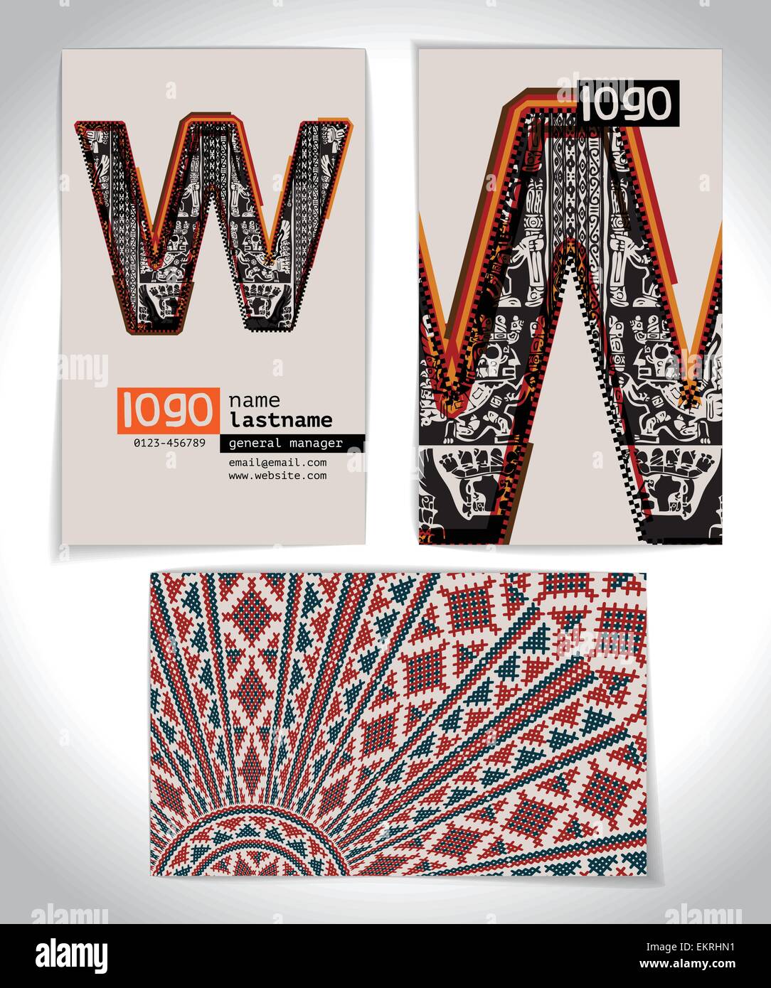Ancient w Stock Vector Images - Alamy
