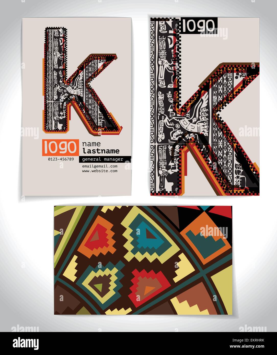 K card Stock Vector Images - Alamy