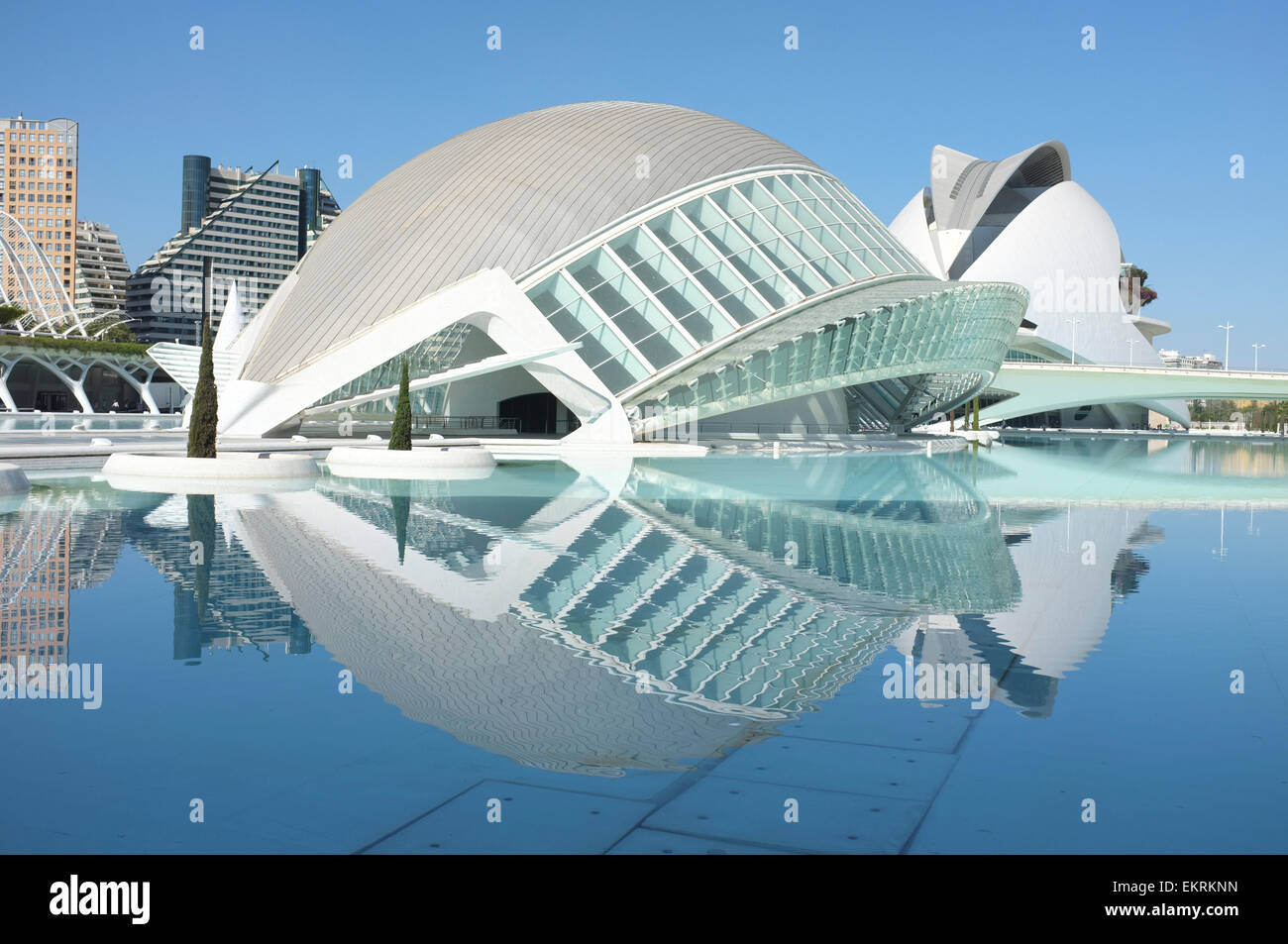 Valencia Modern Architecture Stock Photo - Alamy