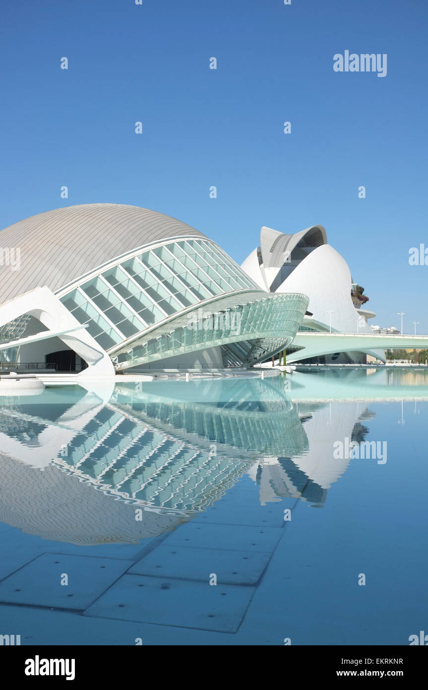 Modern architecture Valencia Stock Photo - Alamy