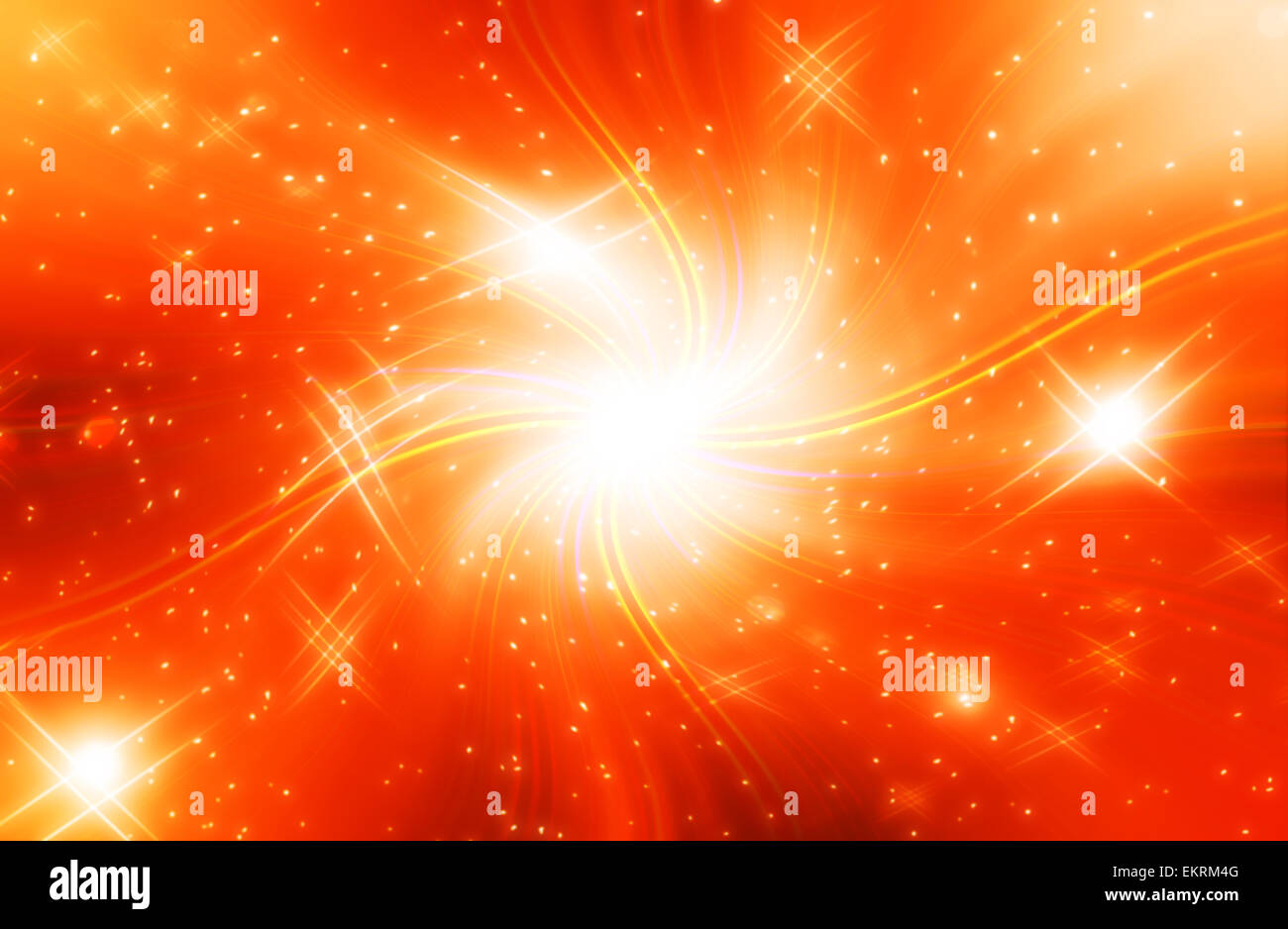 abstract orange color futuristic stripe background design with lights ...