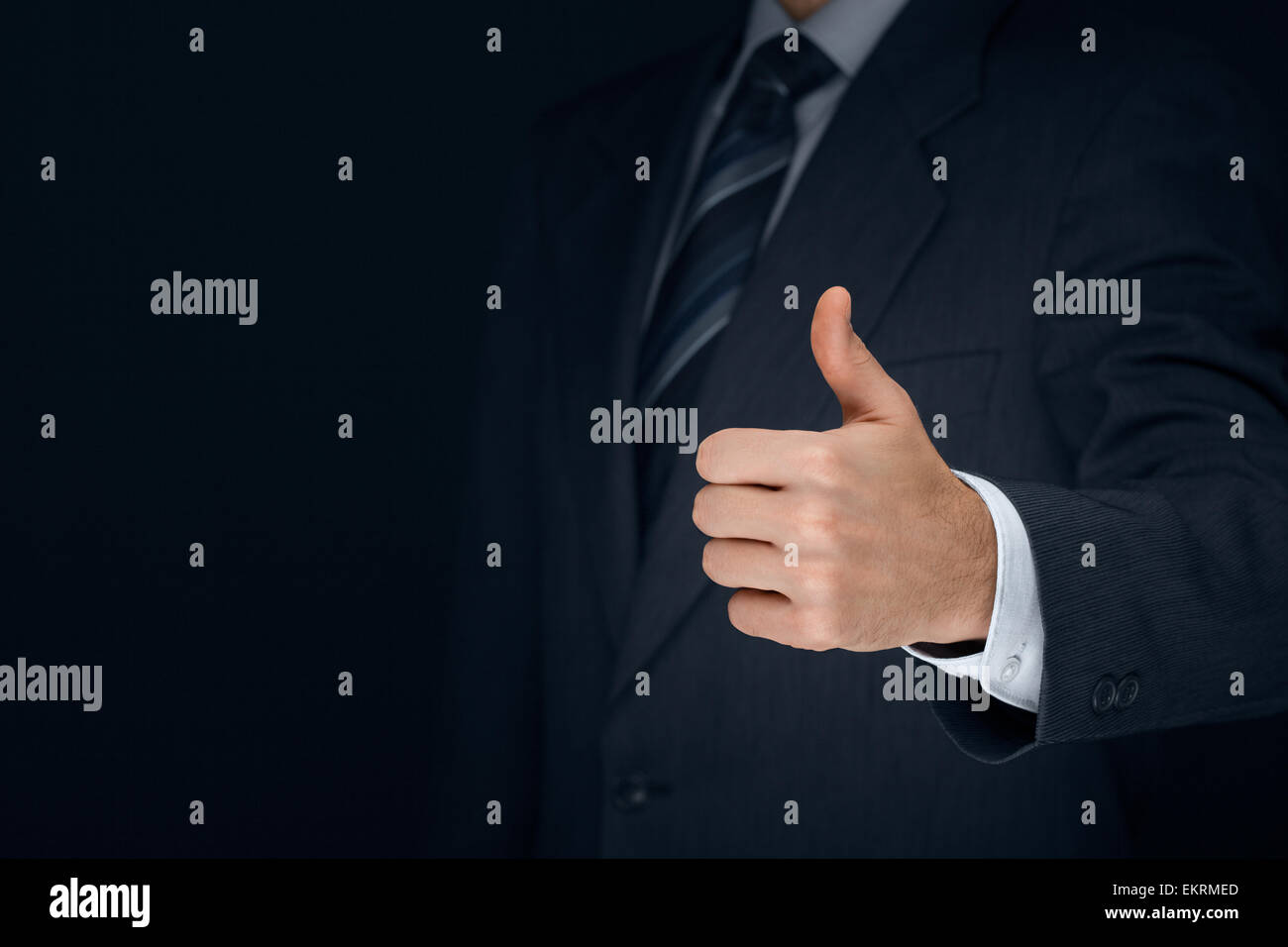 Nonverbal communication. Like, OK, perfect, good job, praise, satisfied ...