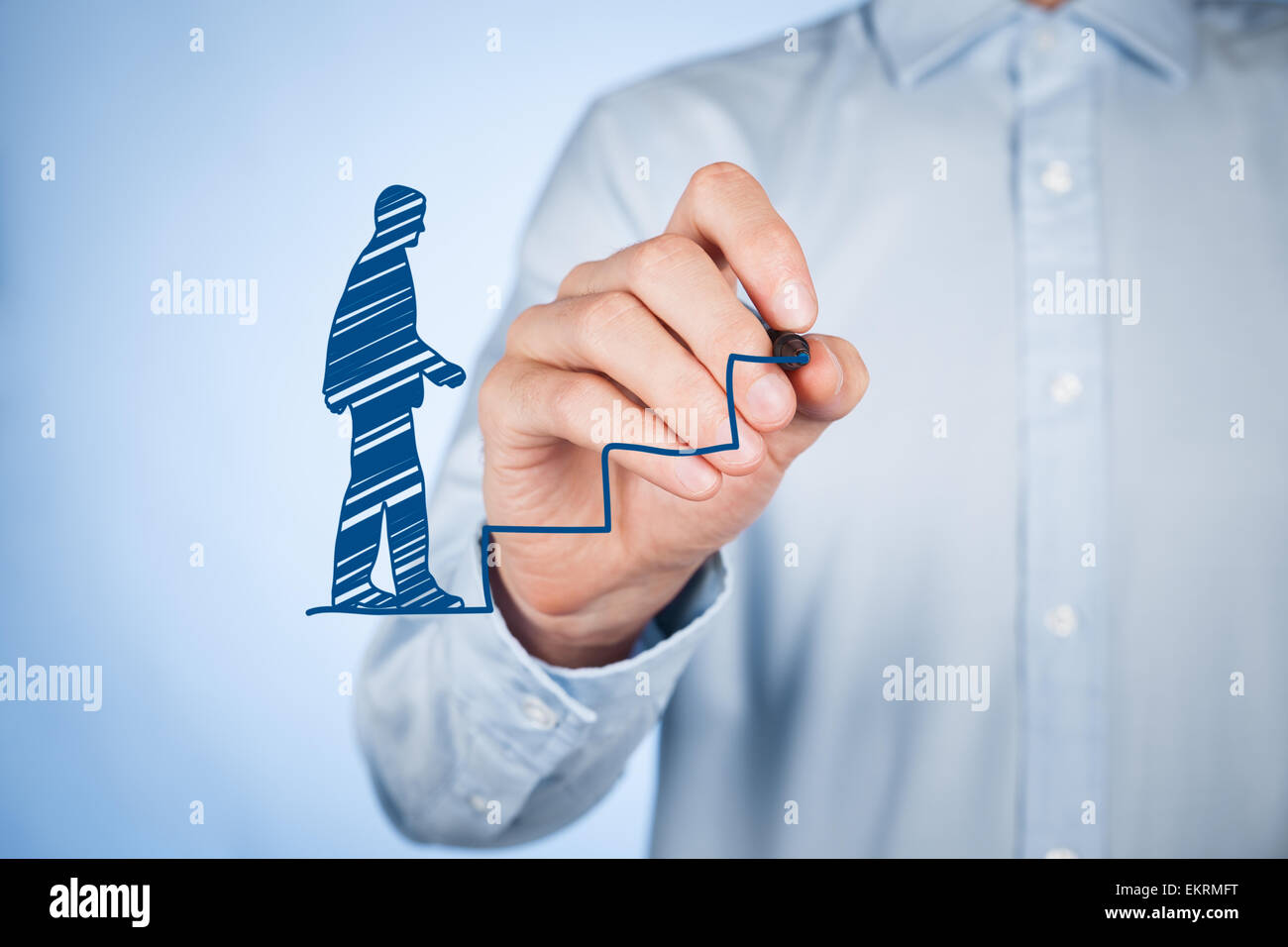 Personal development (personal growth), success, progress and potential ...