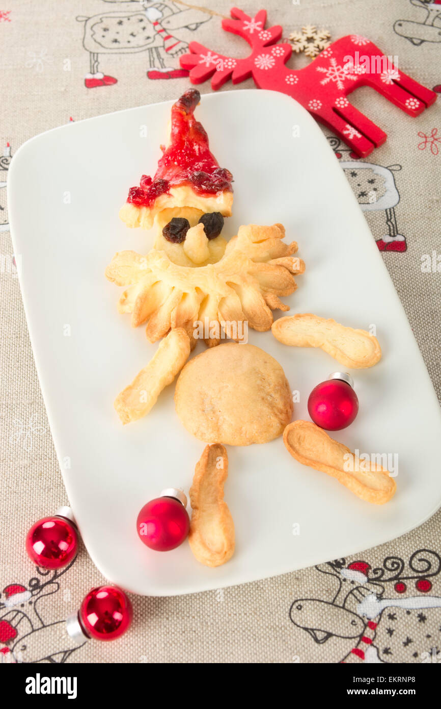 Baked Santa Claus Stock Photo - Alamy