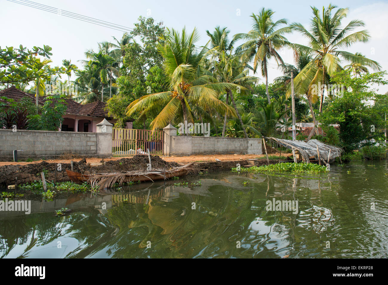 The Backwaters of Kumarakom, Kerala India Stock Photo - Alamy