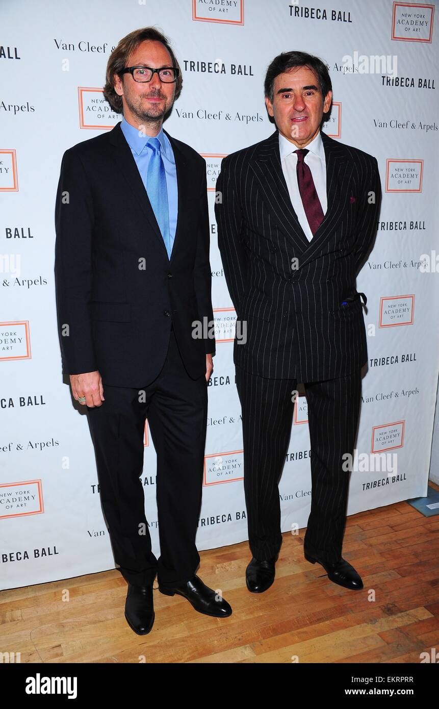 New York, NY, USA. 13th Apr, 2015. Nicolas Bos, Peter Brant at arrivals ...