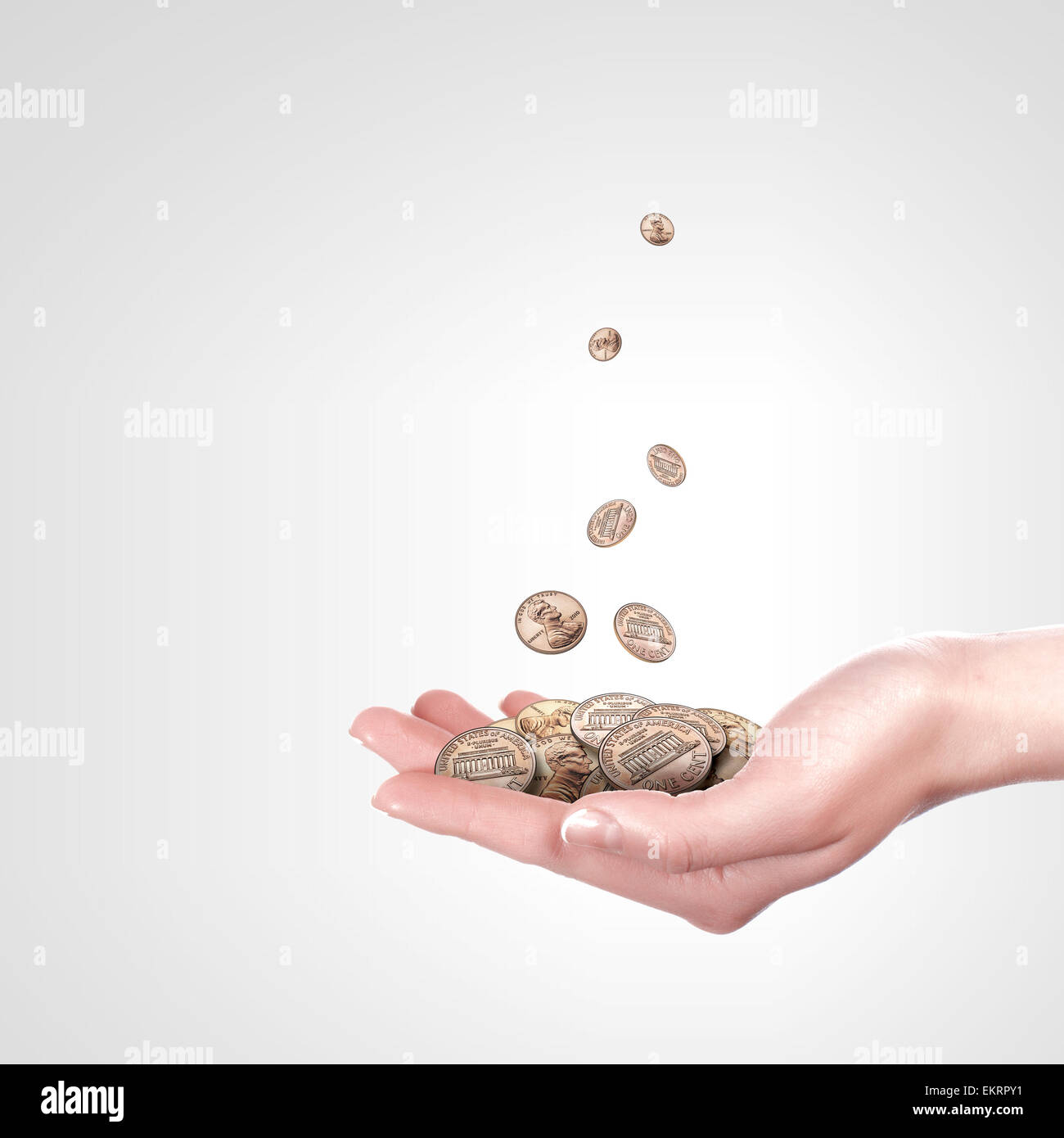Hand holding money human hi-res stock photography and images - Alamy