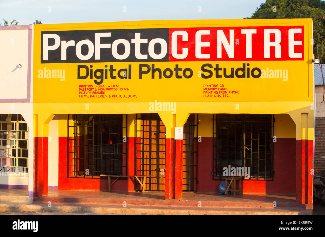 A shop in Mangochi, Malawi, Africa Stock Photo - Alamy