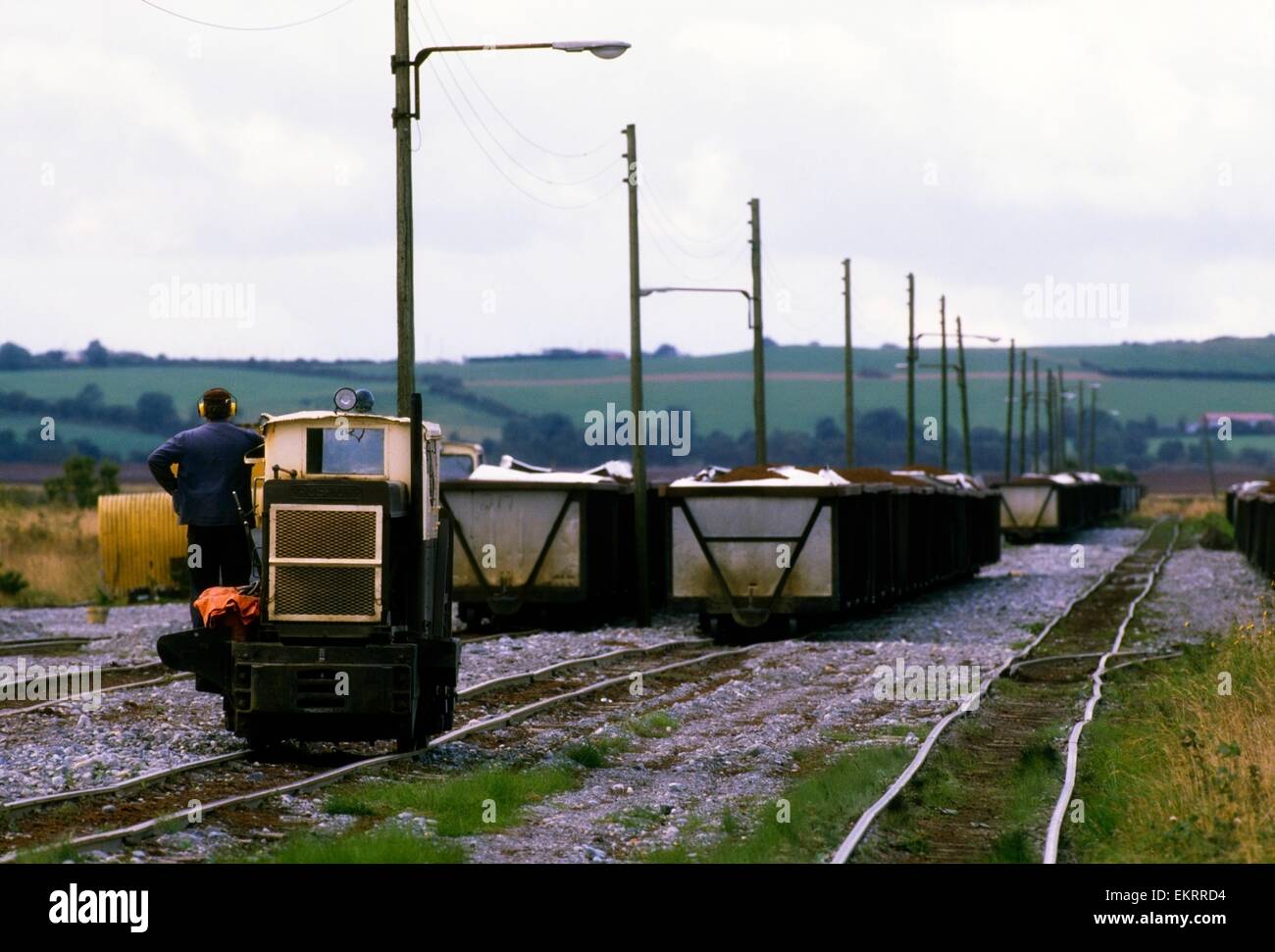 Energy, Industrial Turf Cutting, Ireland Stock Photo - Alamy