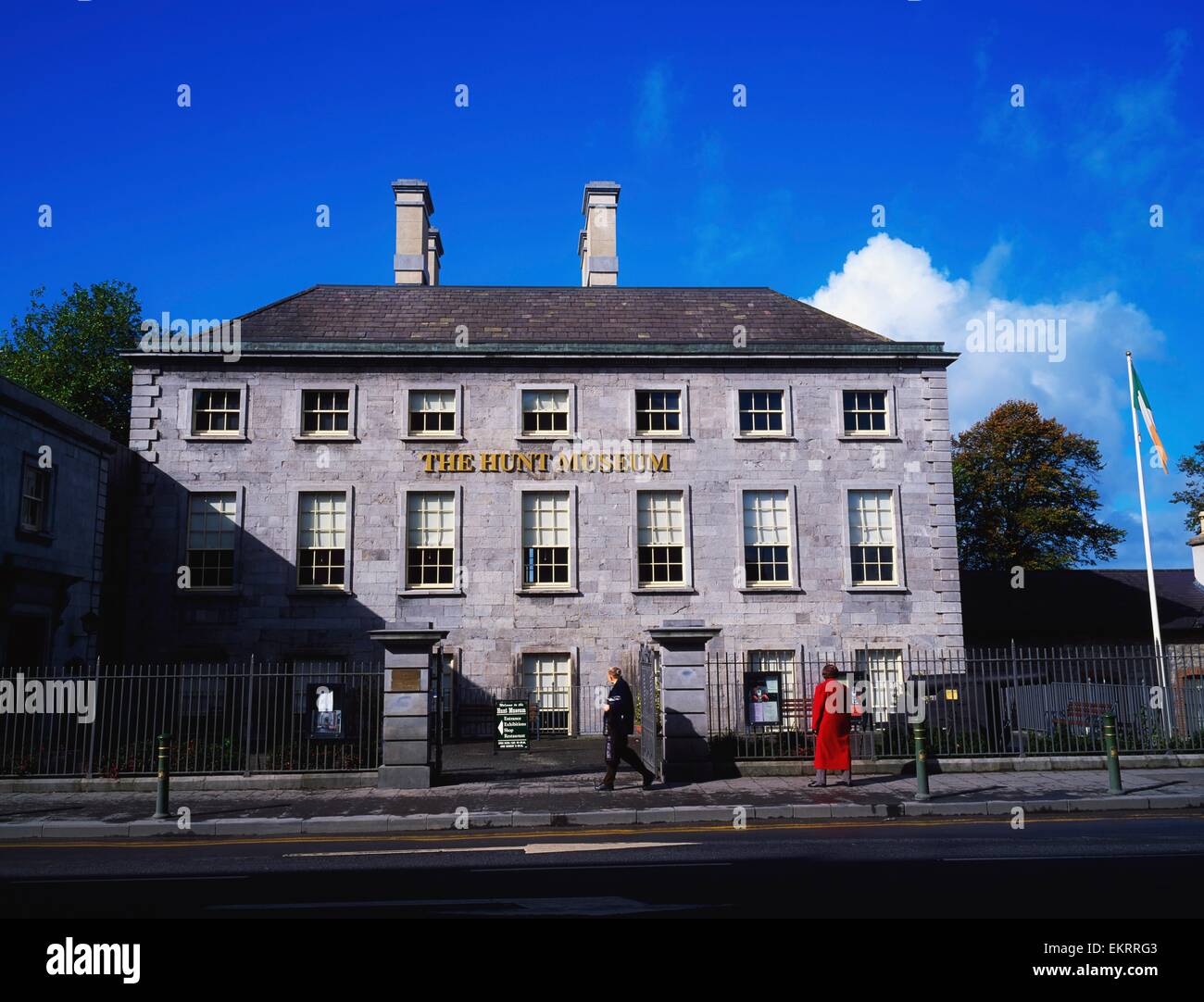 Limerick City,Co Limerick,Ireland;Exterior View Of The Hunt Museum ...