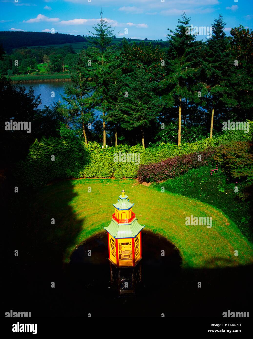 Mount Congreve Gardens, Co Waterford, Ireland; Garden Near The River ...