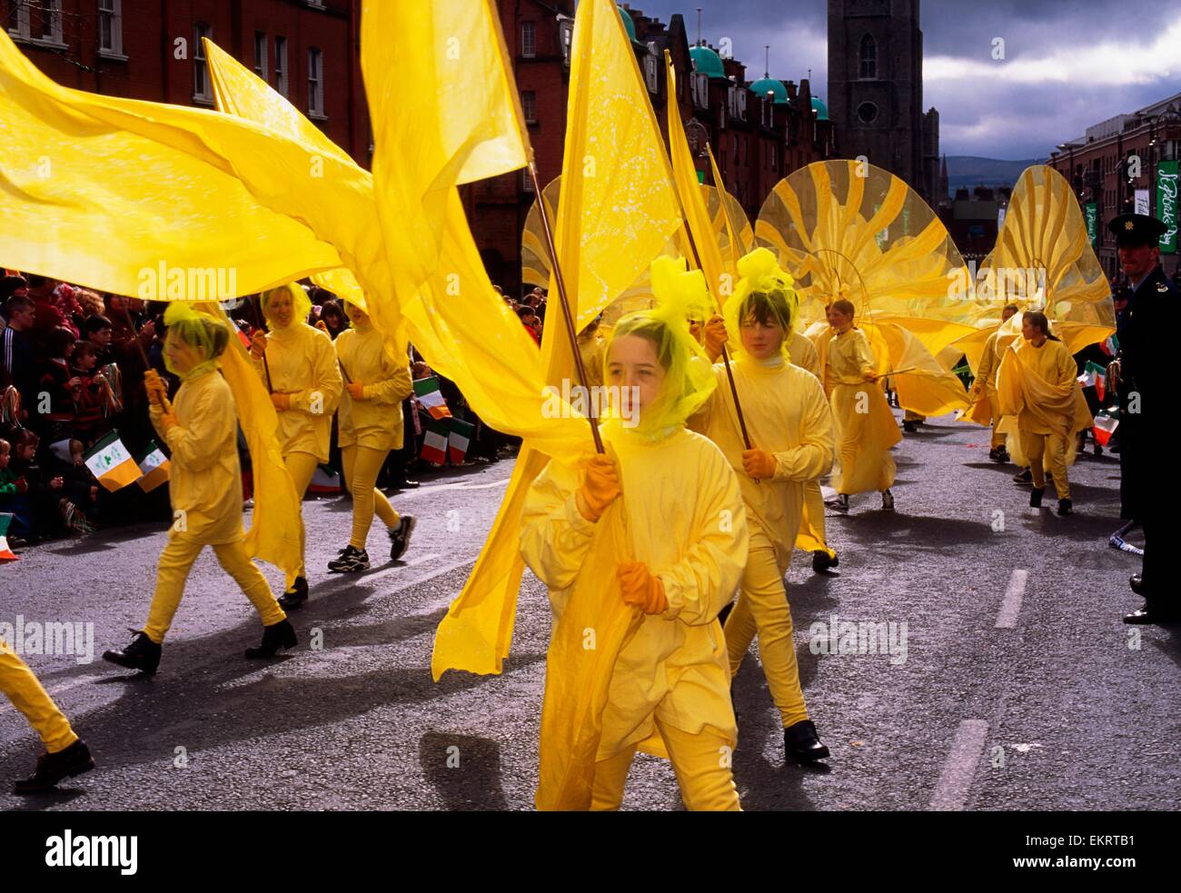 St Patrick's Day Parade, Dublin, Co Dublin, Ireland Stock Photo - Alamy
