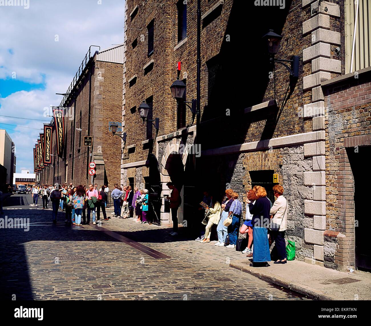 Guinness Brewery And The Guinness Hop Store In Dublin City Stock Photo ...