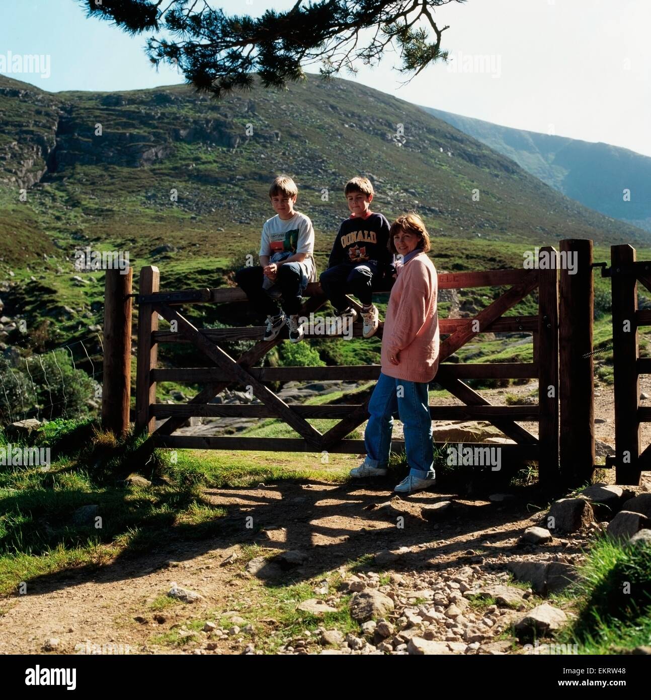 Slieve Donard, Co Down, Northern Ireland, The Mourne Mountains Stock ...