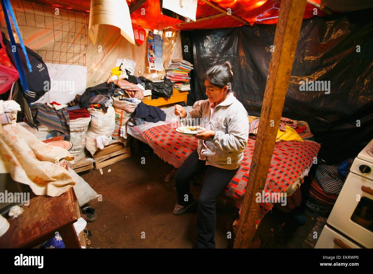 Poverty stricken woman hi-res stock photography and images - Alamy
