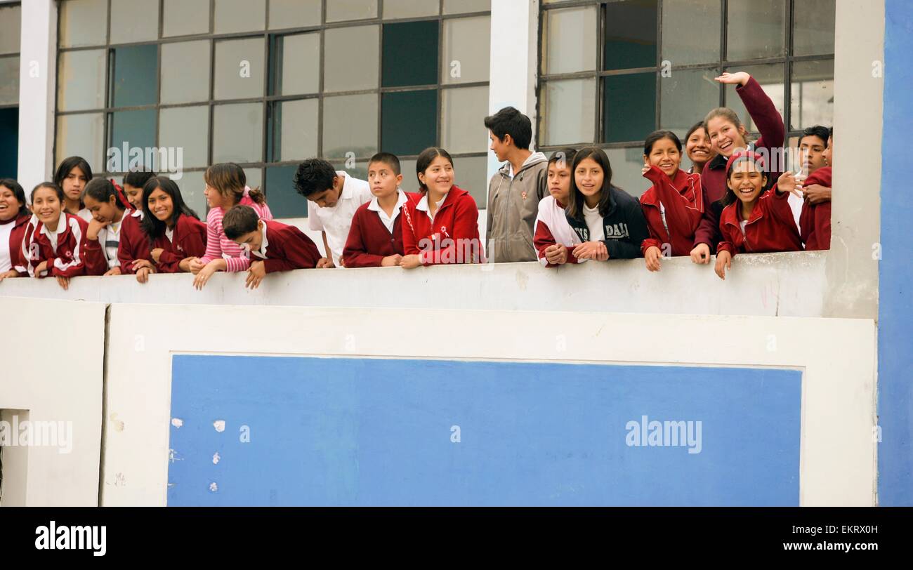 Students, Lima, Peru Stock Photo - Alamy