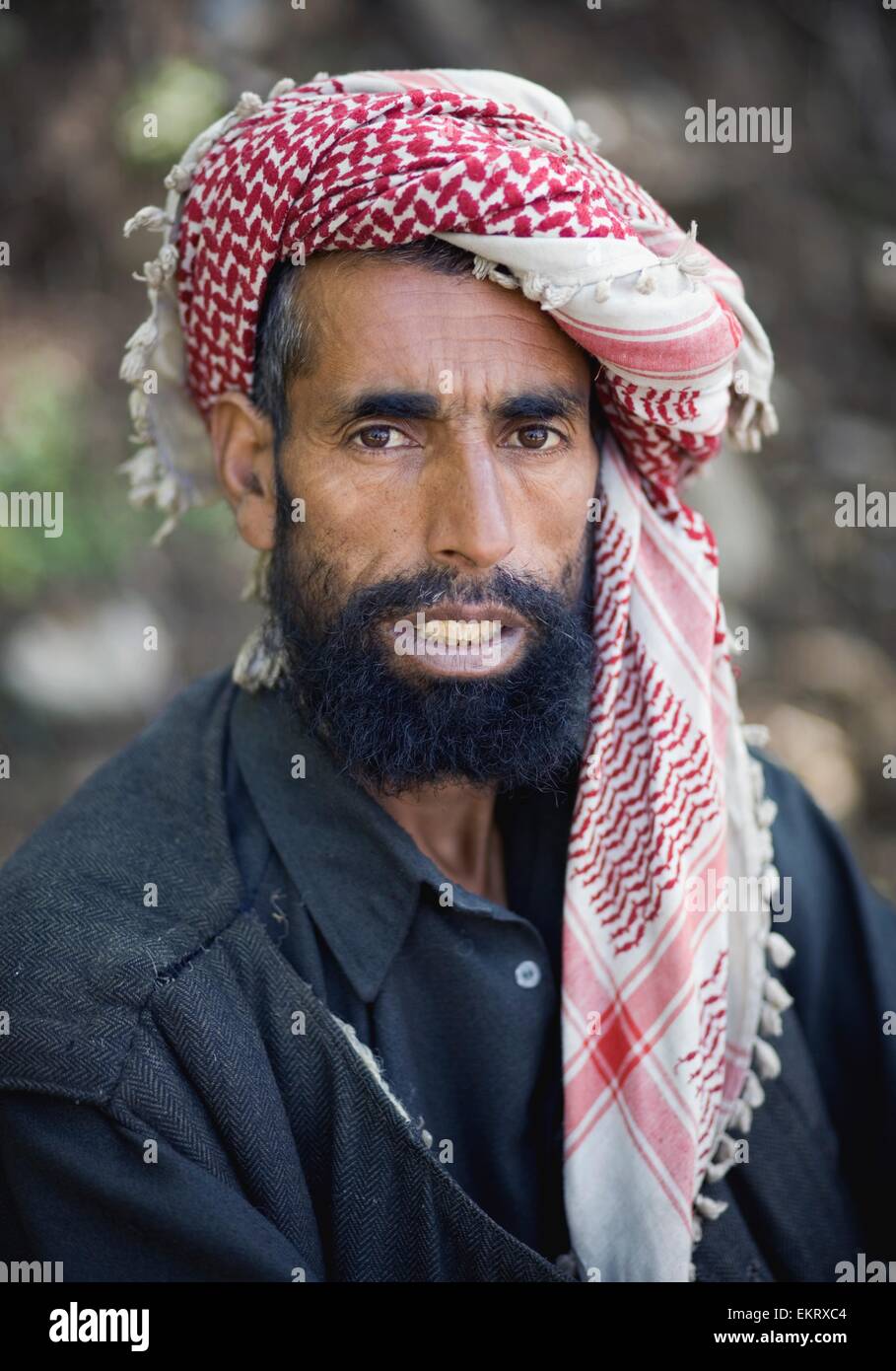 Man Wearing A Turban Stock Photo - Alamy