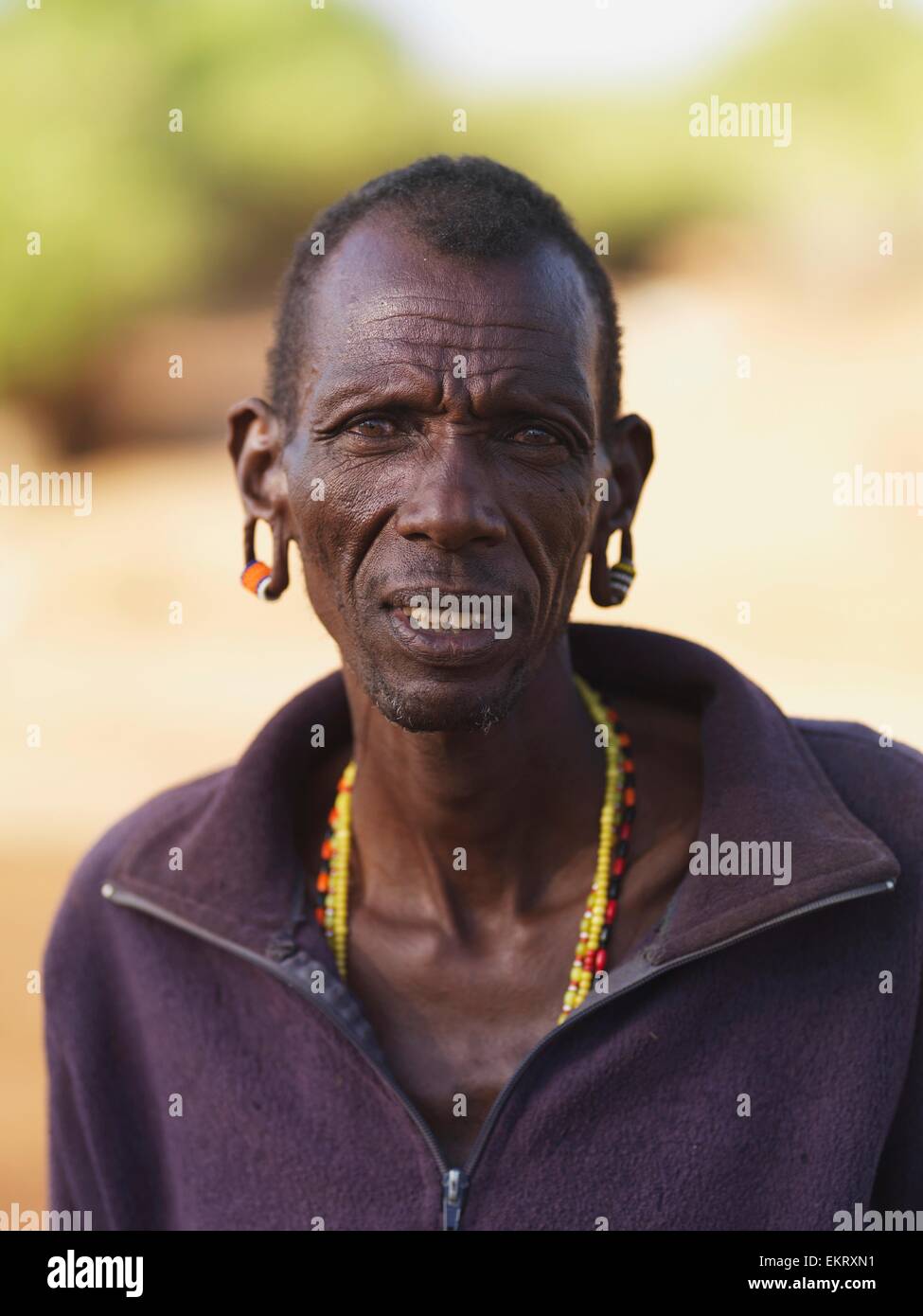 Male Samburu Tribe Member, Samburu National Reserve, Kenya, Africa ...