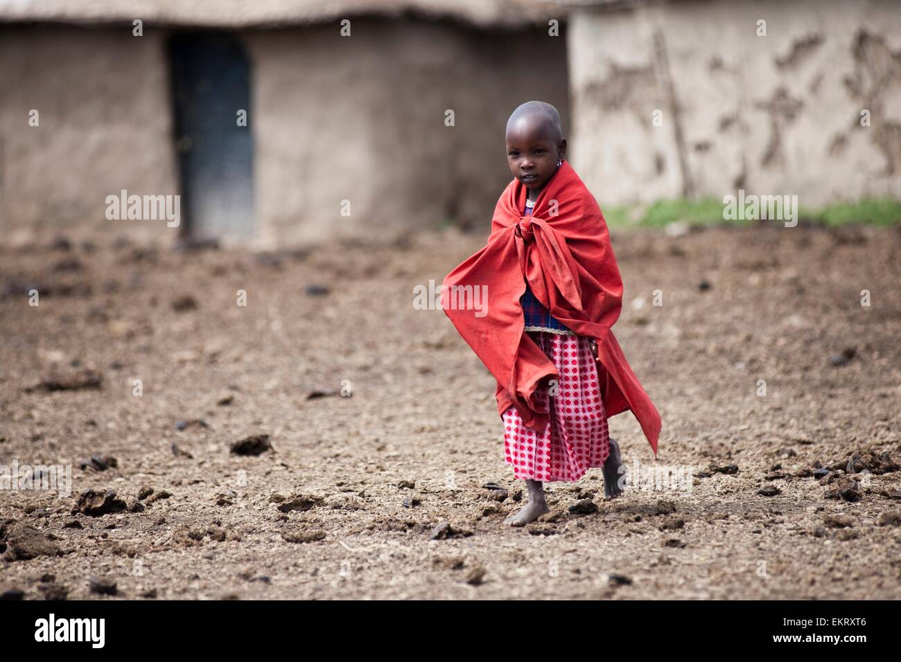 Kenya children barefoot hi-res stock photography and images - Alamy