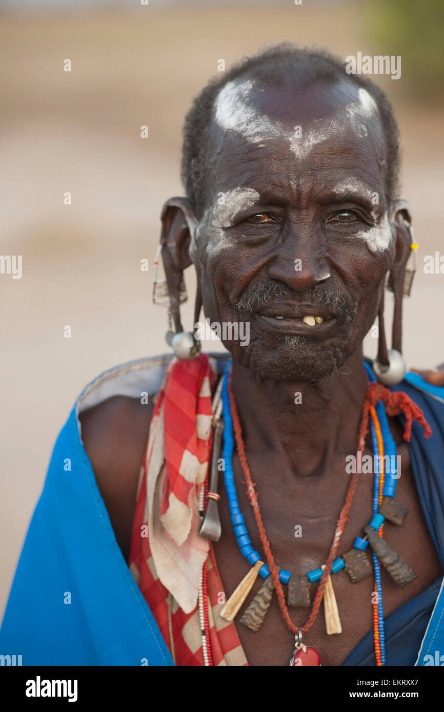 Maasai Man, Kenya, Africa Stock Photo - Alamy