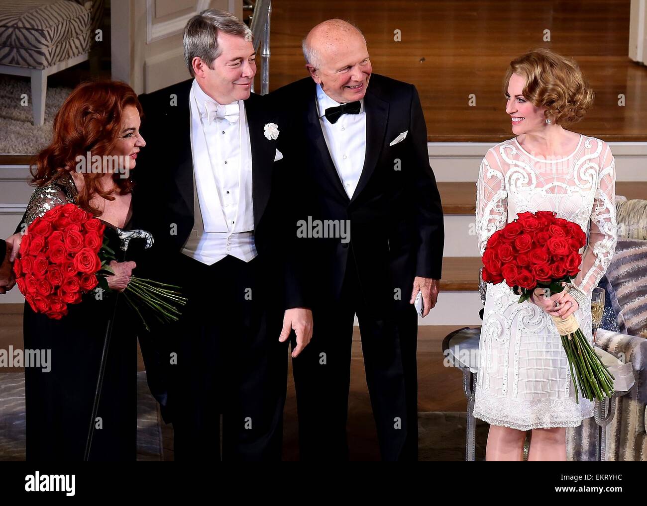 Opening night of It's Only A Play at the Schoenfeld Theatre - Curtain ...