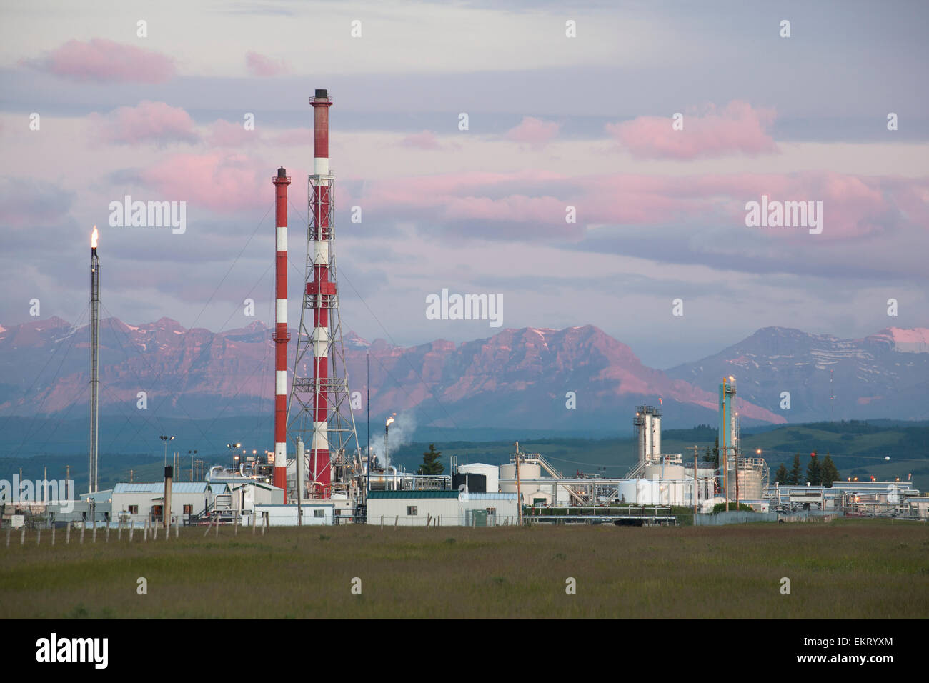 Cochrane gas plant hi-res stock photography and images - Alamy