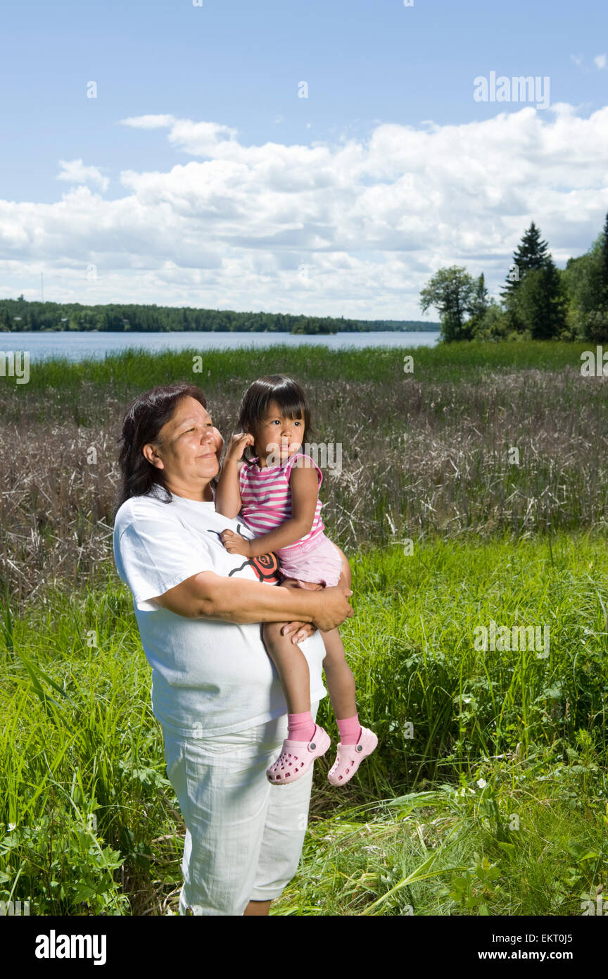 Grandmother grand daughter indian hi-res stock photography and images ...