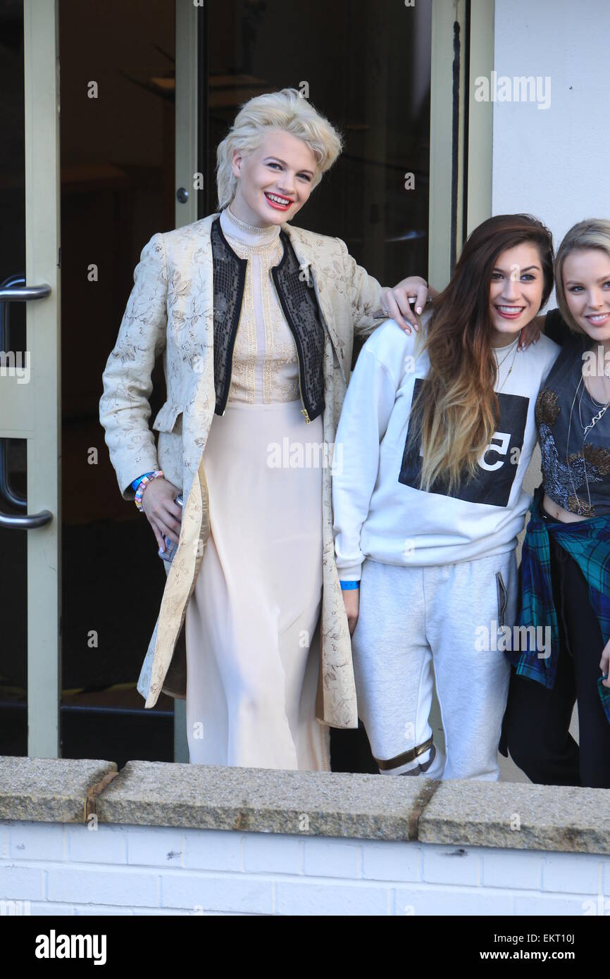 'X Factor' finalists at the rehearsal studio Featuring: Charlie,Parisa ...