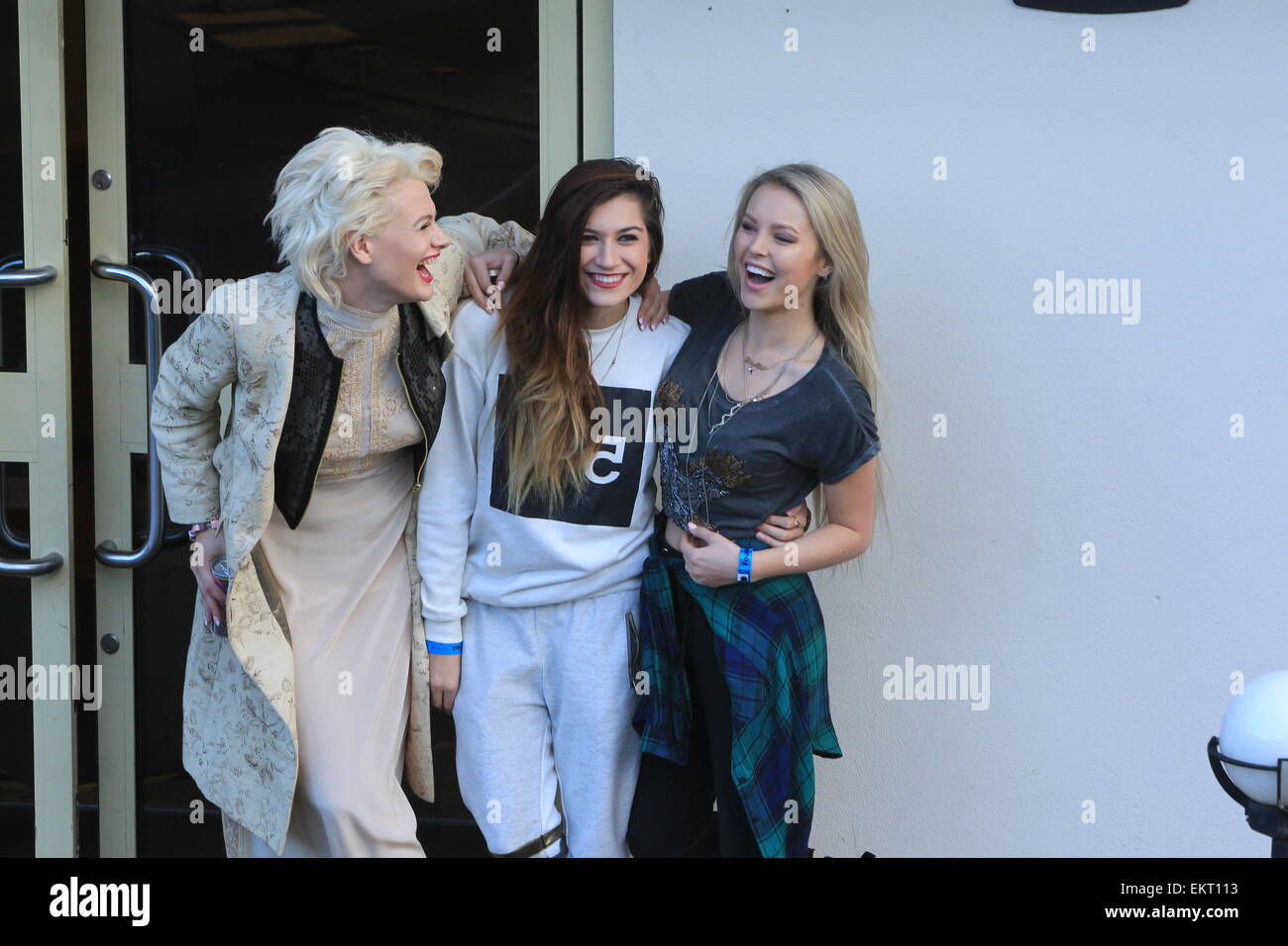 'X Factor' finalists at the rehearsal studio Featuring: Charlie,Parisa ...