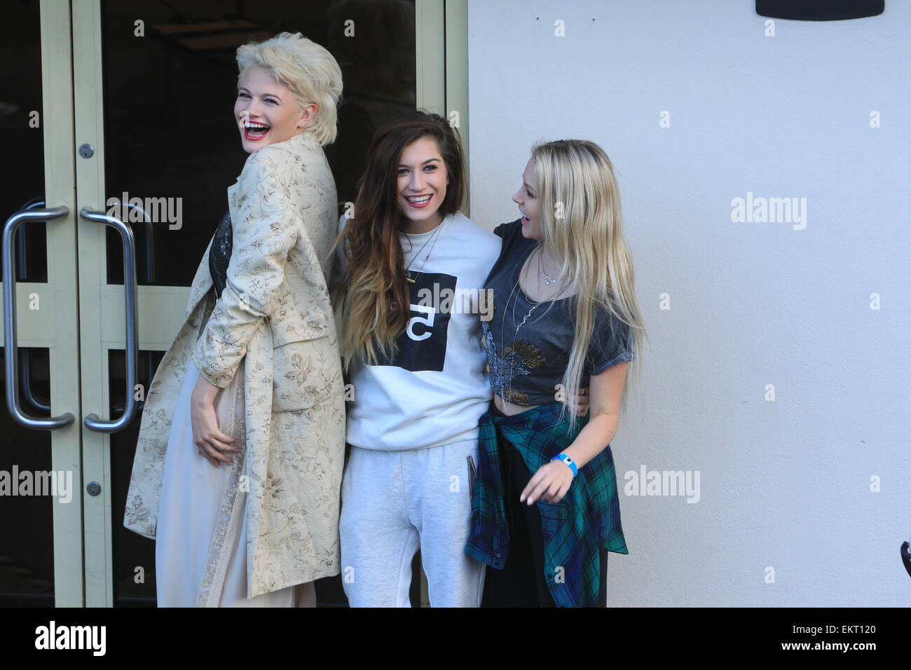 'X Factor' finalists at the rehearsal studio Featuring: Charlie,Parisa ...