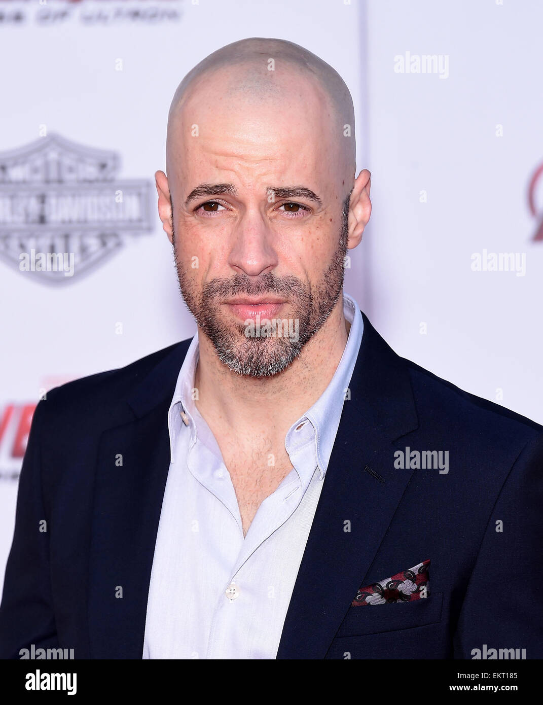 Hollywood, California, USA. 13th Apr, 2015. Chris Daughtry arrives for ...