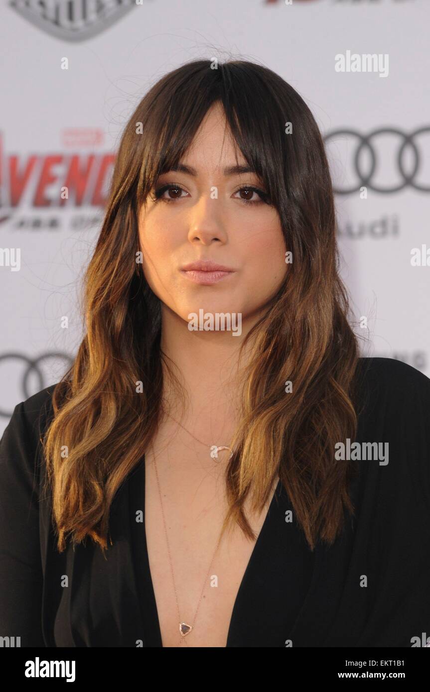 Chloe Bennet at arrivals for THE AVENGERS: AGE OF ULTRON Premiere, The ...