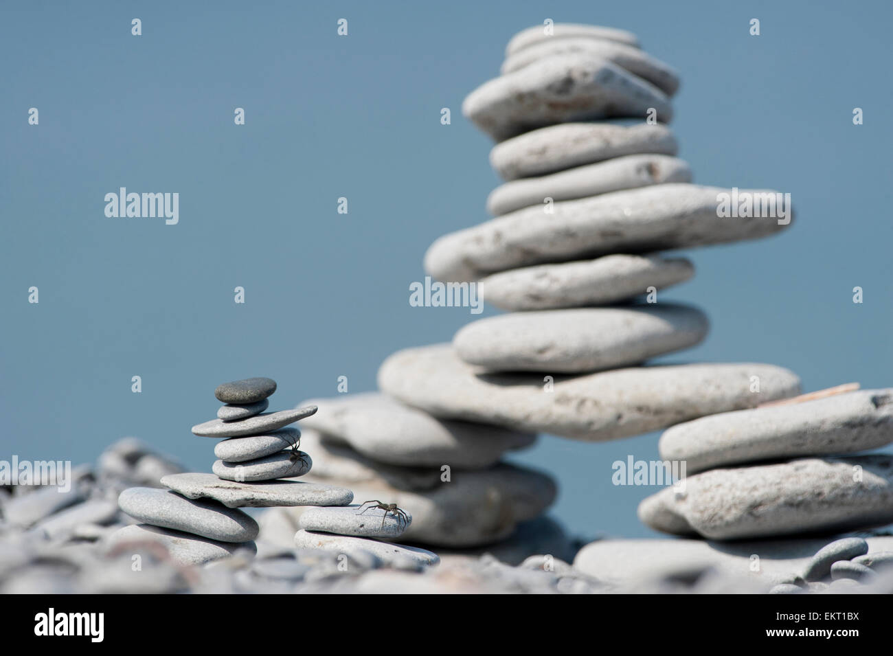Rock formation inukshuk hi-res stock photography and images - Alamy