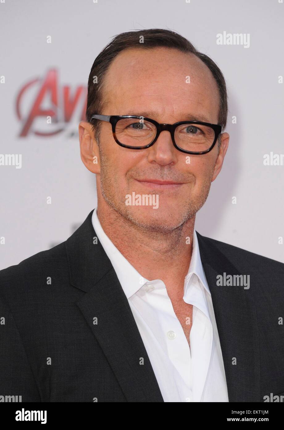 Los Angeles, CA, USA. 13th Apr, 2015. Clark Gregg at arrivals for THE ...