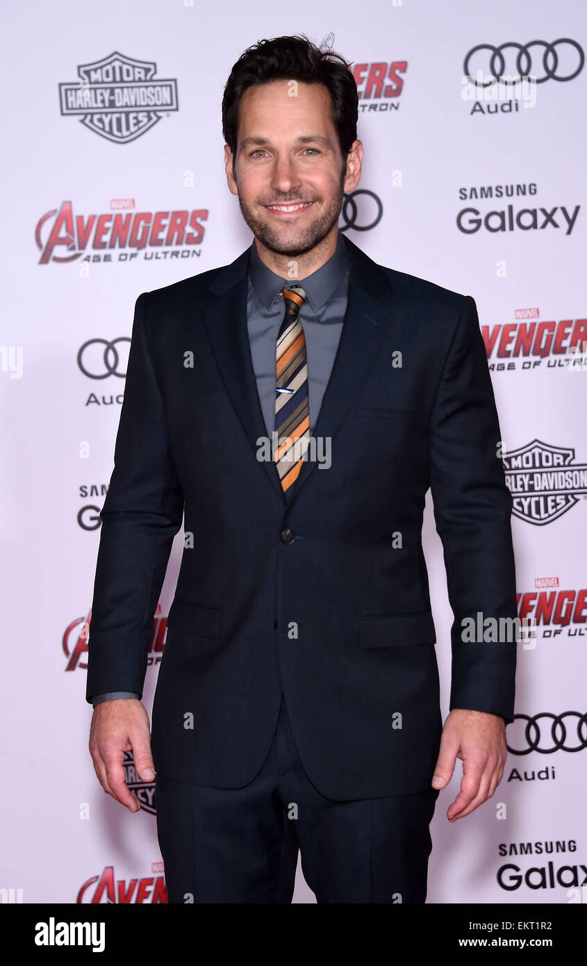 Hollywood, California, USA. 13th Apr, 2015. Paul Rudd arrives for the ...