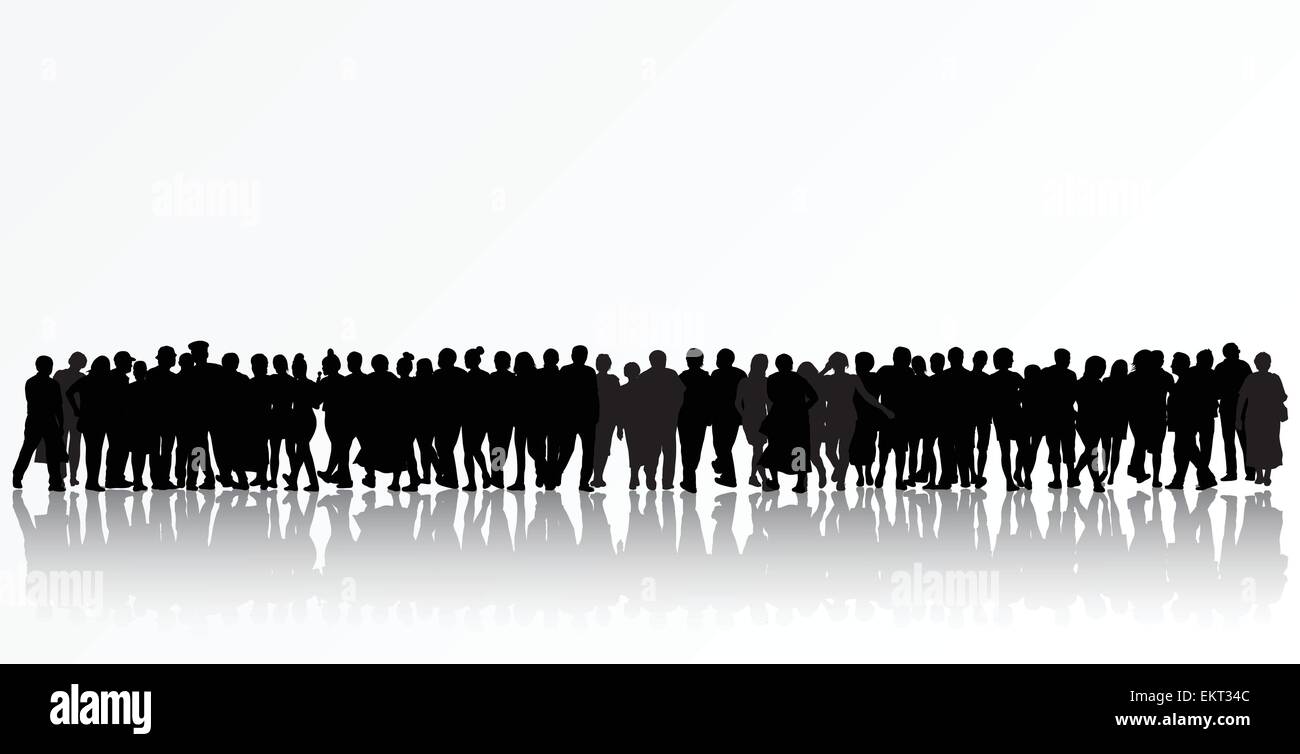 Black people crowd Cut Out Stock Images & Pictures - Alamy