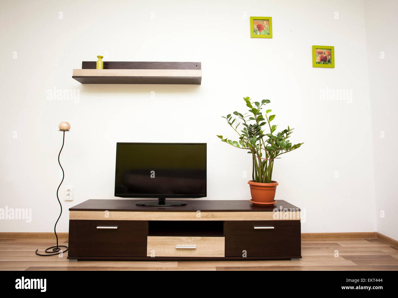 Modern and simple living room interior Stock Photo - Alamy