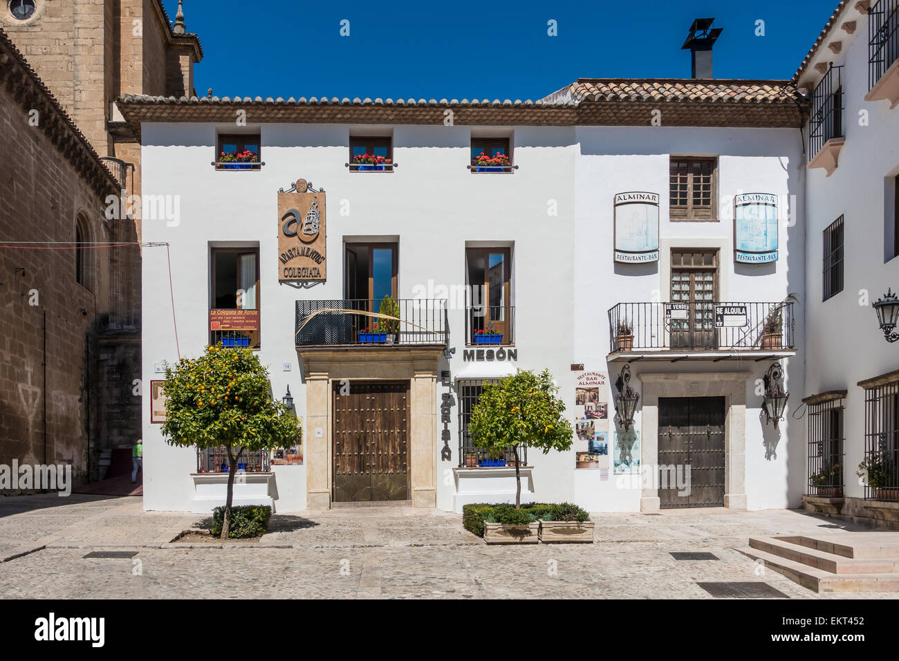 Plaza Duquesa de Parcent Ronda Spain Stock Photo - Alamy