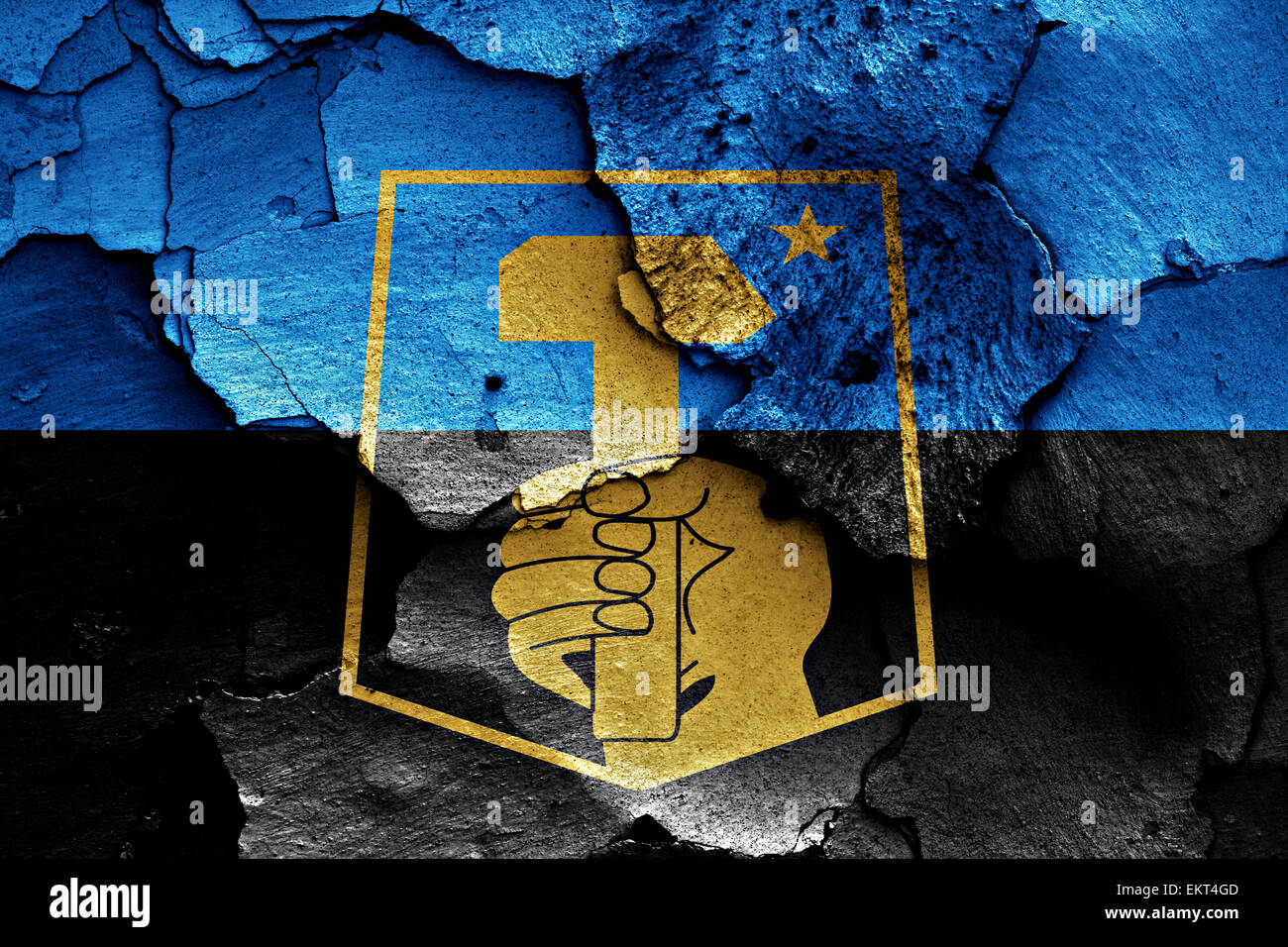 Donetsk flag hi-res stock photography and images - Alamy