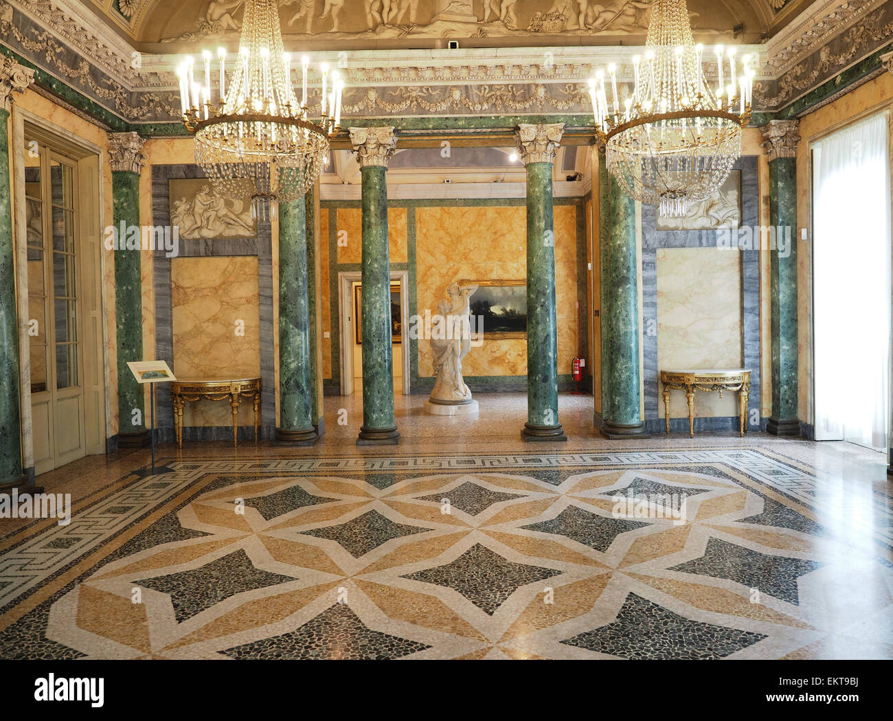 The Royal Villa of Milan, Villa Reale, Via Palestro street, Milan ...